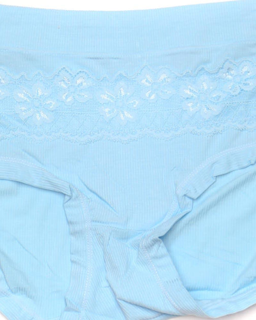 Pack Of 3 Basic Soft Cotton Stretchable Panty Fp 656 Mix Colors