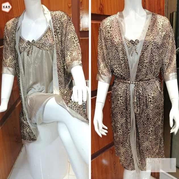 Buy Stylish & Comfortable Cheetah Nighty - Stylish Nightwear for Women ...