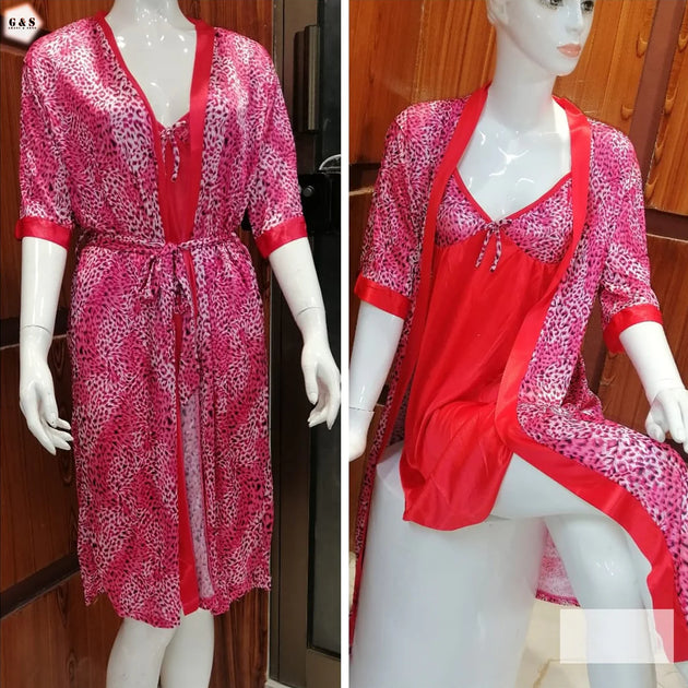 Buy Stylish & Comfortable Cheetah Nighty - Stylish Nightwear for Women ...