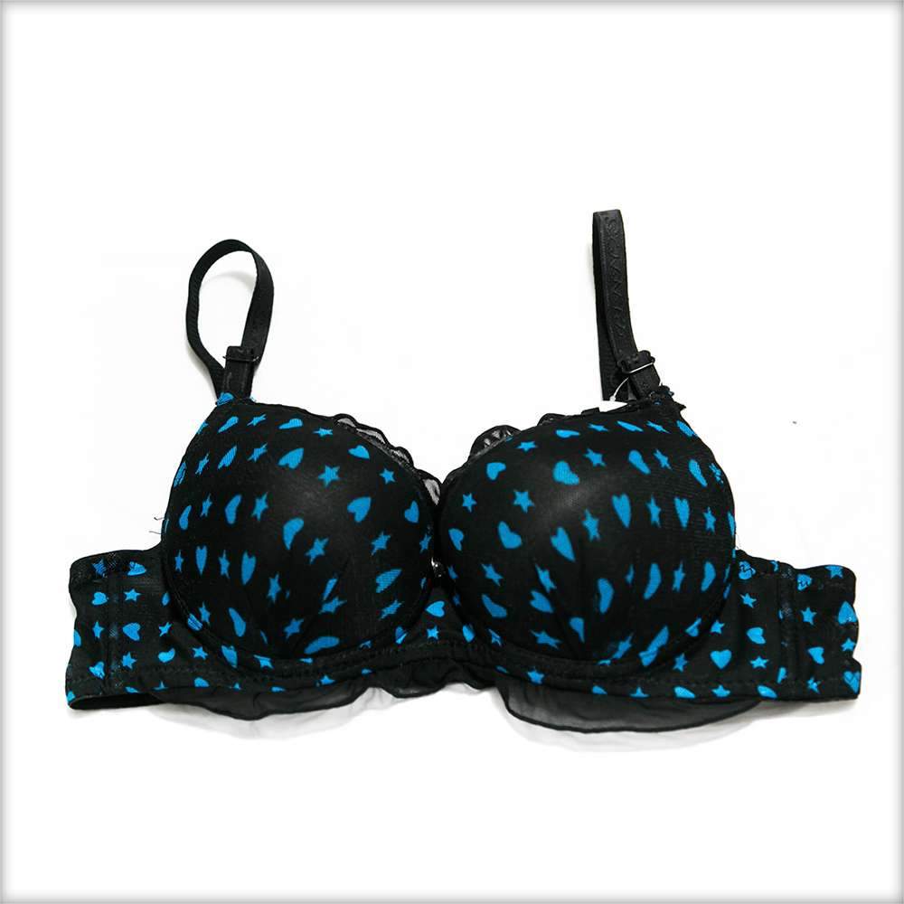 Blue Heart Double Padded Black Bra - Online Shopping in Pakistan ...