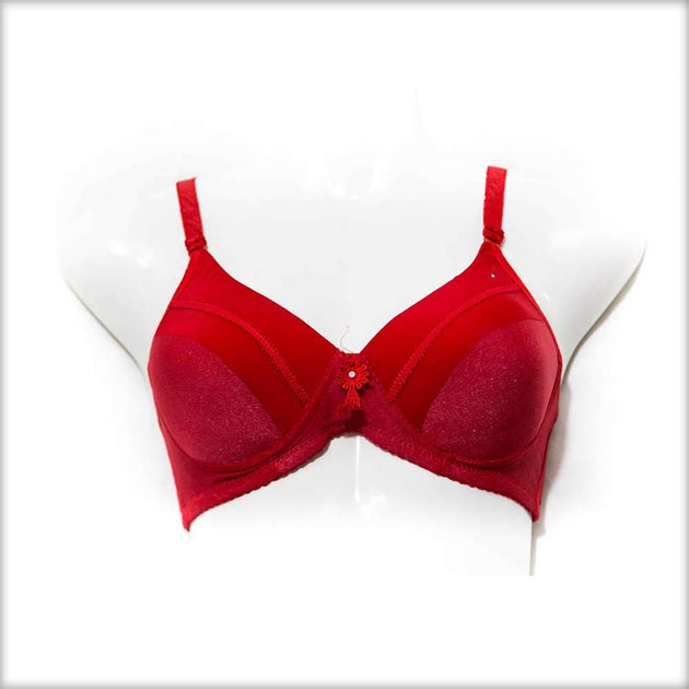 Red Single Padded Bra - Online Shopping in Pakistan - Online Shopping ...