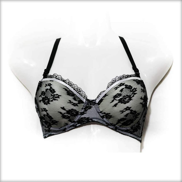 Black Single Padded Net Underwired Bra - Online Shopping in Pakistan ...