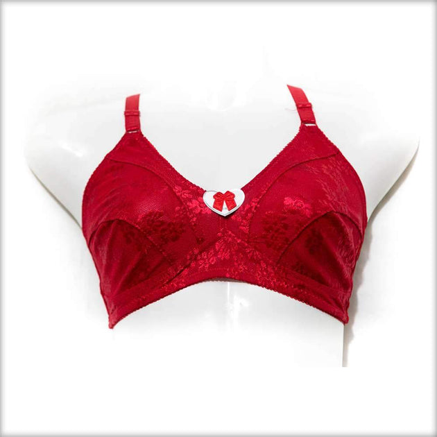 Red Non Padded Net Bra - Online Shopping in Pakistan - Online Shopping ...
