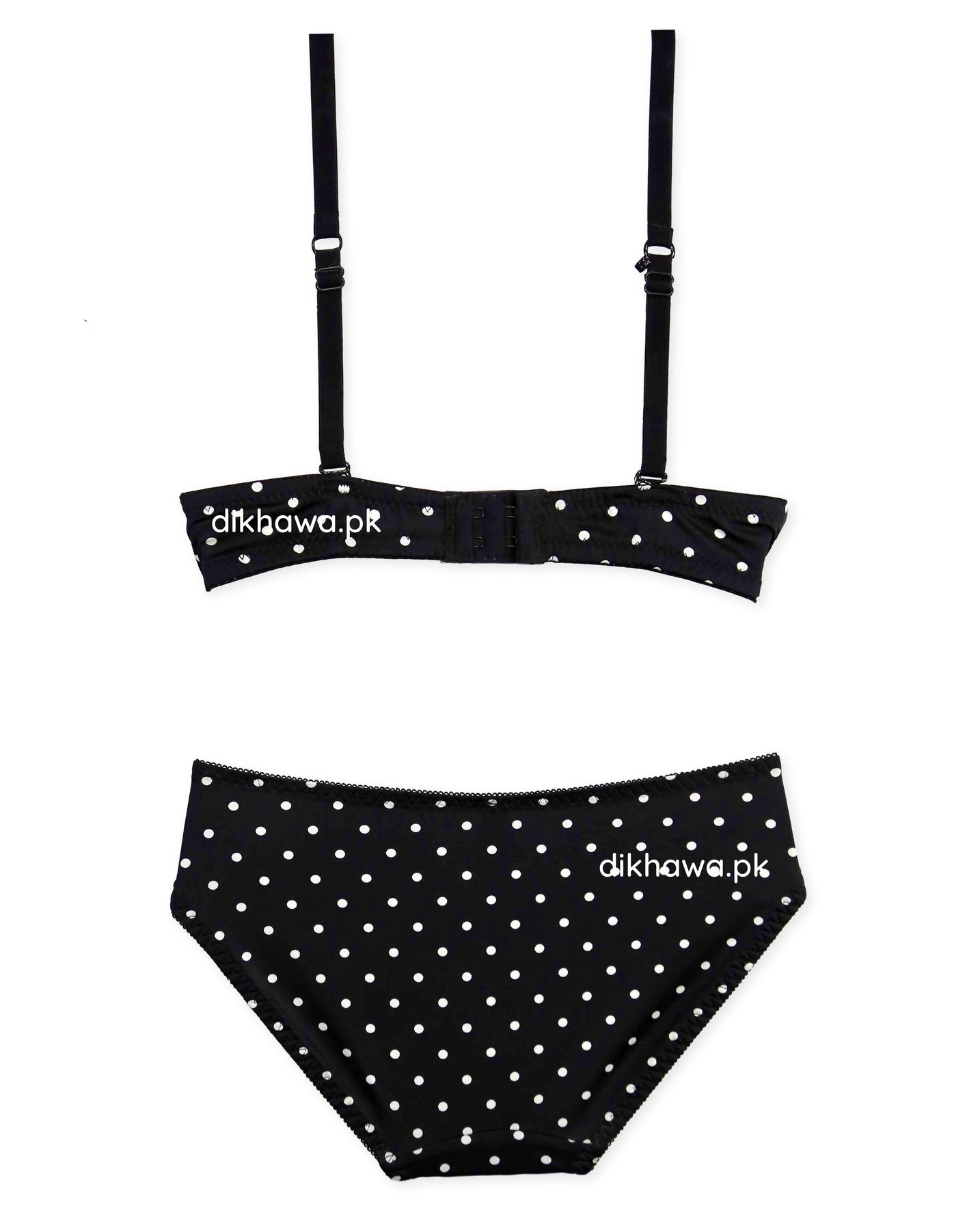 Victoria's Secret - Pushup Bra Panty Sets - Polka Dotted Lace Double ...