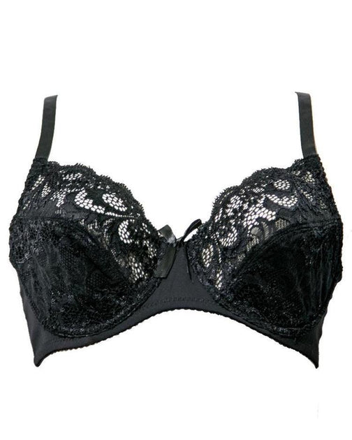 Black Net Comfort Bra - Non Padded,Non Wired Bra - D.F Dream - Online ...