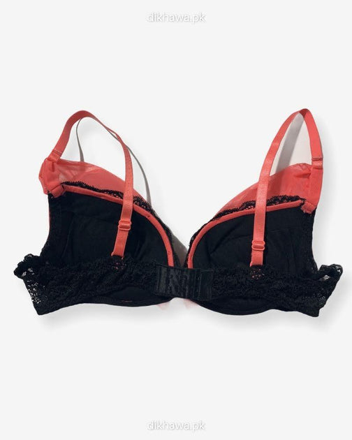 New Stylish Imported Stocklot Branded Net Pushup Bra - Underwired Bra ...