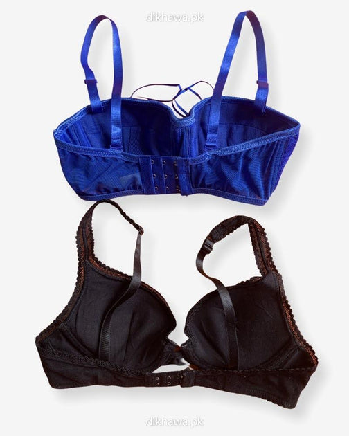 Imported Stocklot Branded Net Pushup Bra - Underwired Bra - Padded Bra ...