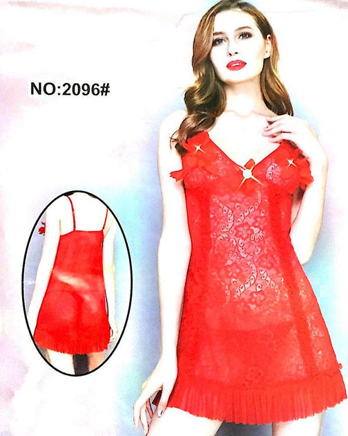 Romantic Sexy Short Net Nighty - Babydoll Bridal Sexy Nighty - 2096 ...